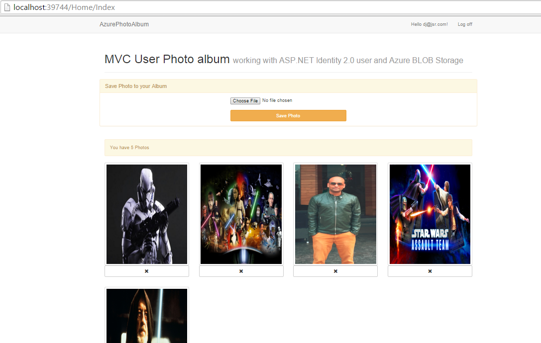 Creating A Photo Album For Aspnet Mvc 5 Users Using Azure Blob Storage Infragistics中文网站
