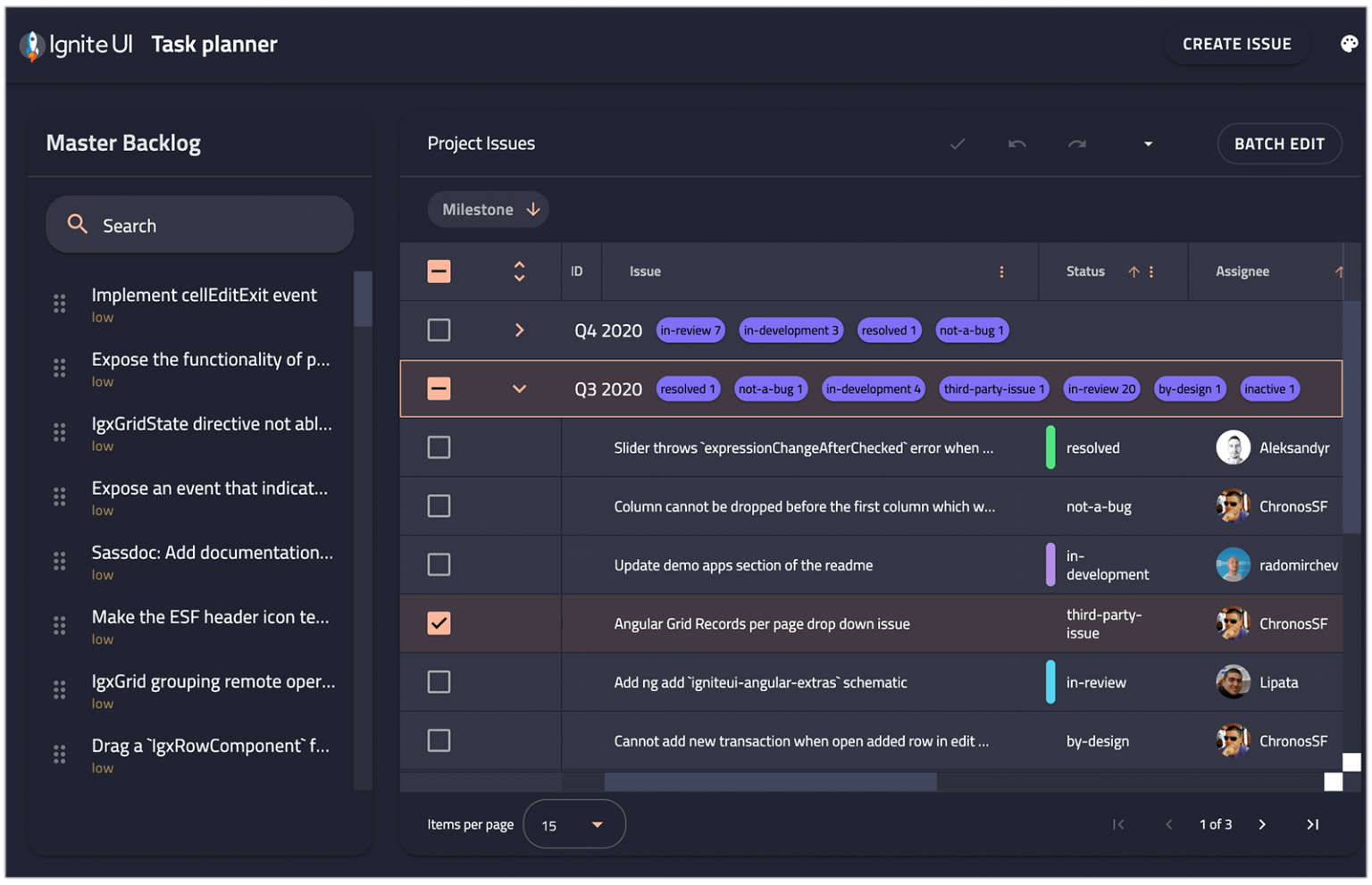 设计开发——Ignite UI - infragistics中文网站